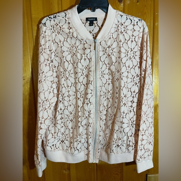 torrid | Jackets & Coats | Torrid Lace Jacket | Poshmark
